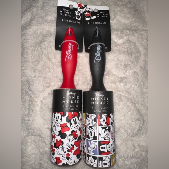 Disney | Other | Disney Mickey Minnie Mouse Lint Roller Set | Poshmark